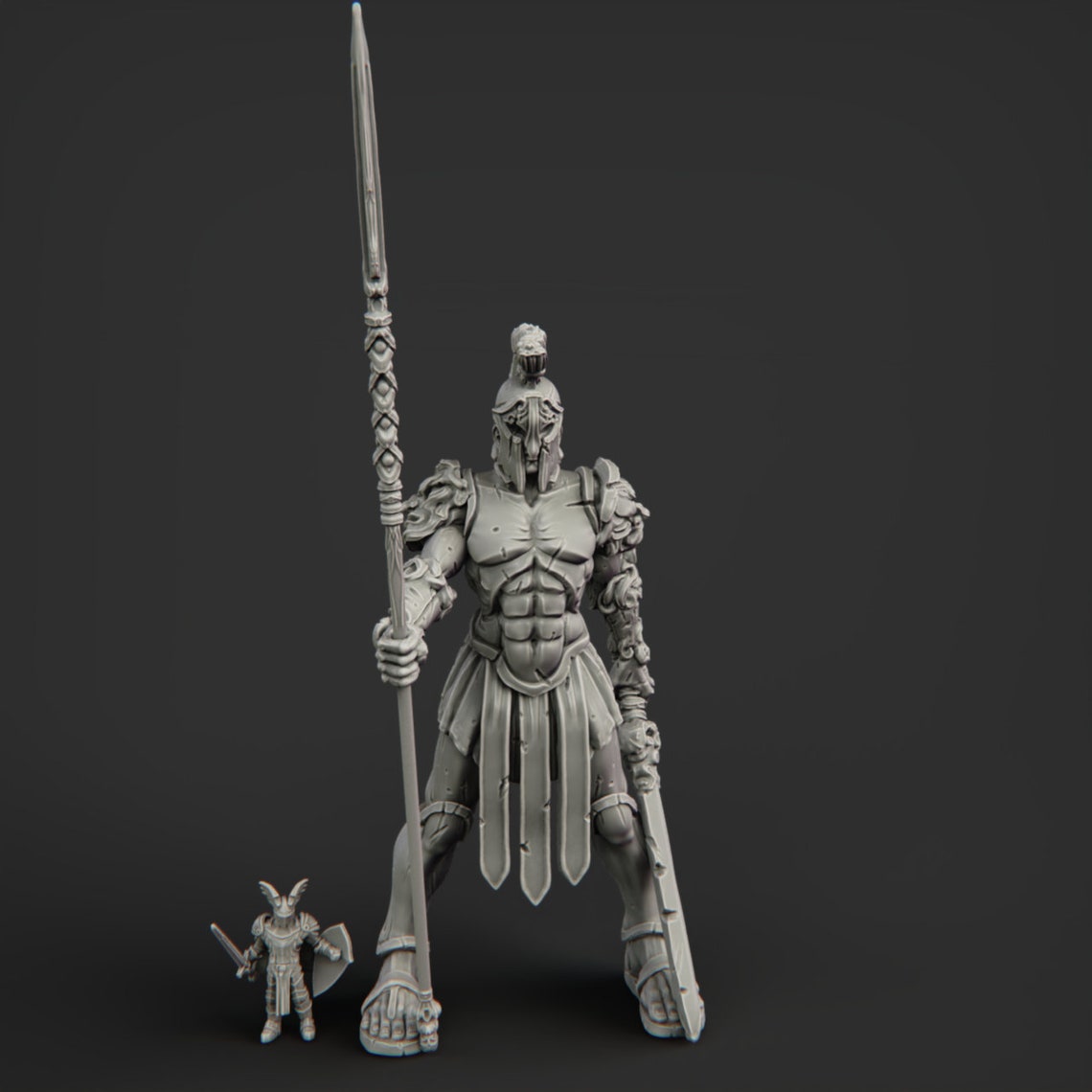 MASSIVE Colossus Model for Dungeons and Dragons (236mm in Height) - Etsy