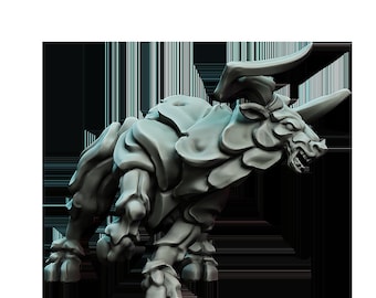 Medusa and Felibra Gorgo Gorgon 2 Monster Minis Unpainted Mini for ...