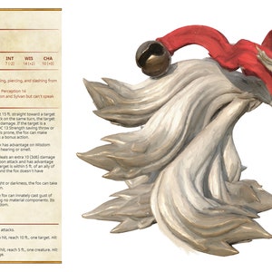 Wind Fox Model for Dungeons and Dragons - Etsy