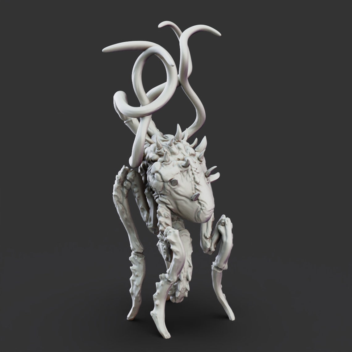 SCP-058 "heart of Darkness" Model for Dungeons and Dragons - Etsy