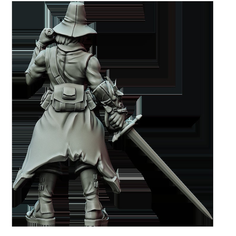 Witch Hunter Miniature for Dungeons and Dragons - Etsy
