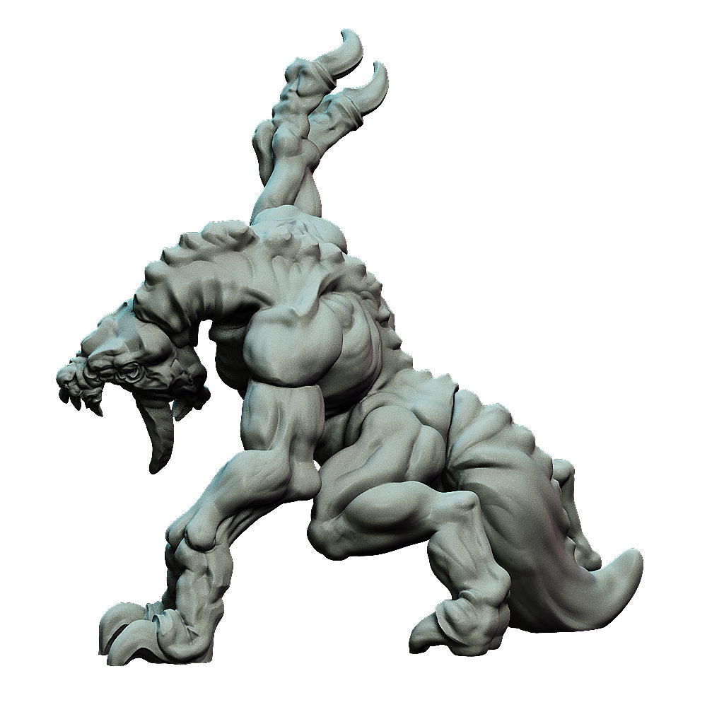 Abomination Beast Miniature for Dungeons and Dragons - Etsy