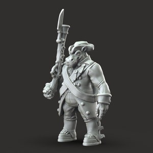 Giff Riflemen Models for Dungeons and Dragons - Etsy