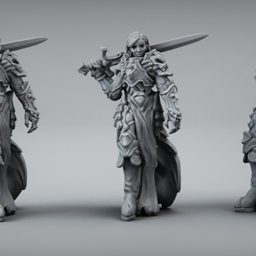 Erinyes Fallen Angel Miniature for Dungeons and Dragons | Etsy