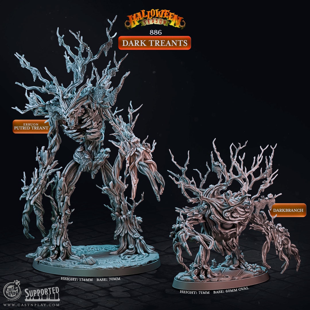 Dark Treants for Dungeons and Dragons | Pathfinder - Etsy