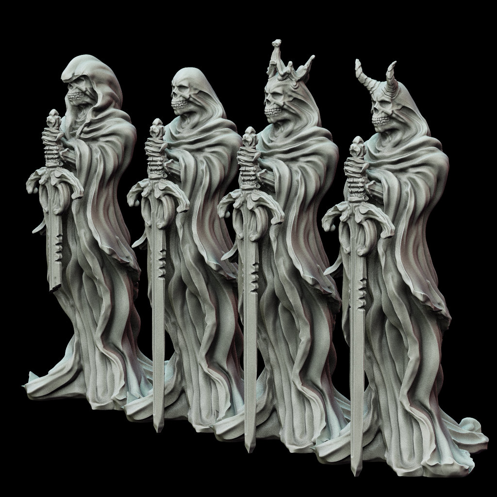 Sword Wraith Miniature for Dungeons and Dragons - Etsy