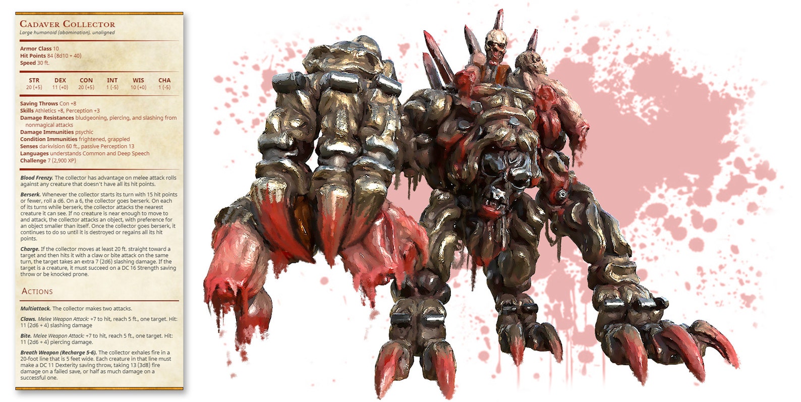 Cadaver Collector Model for Dungeons and Dragons - Etsy