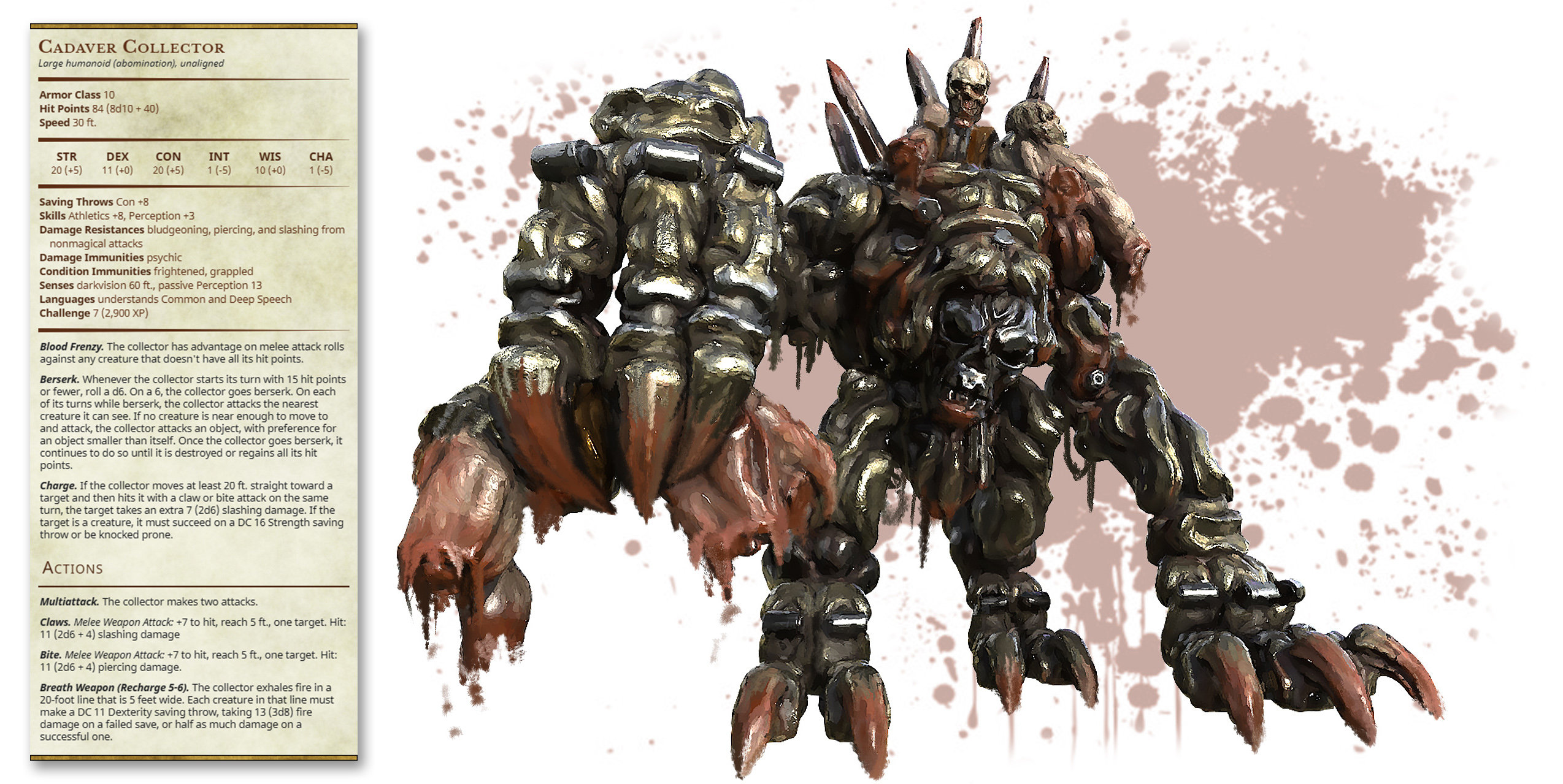 Cadaver Collector Model for Dungeons and Dragons - Etsy