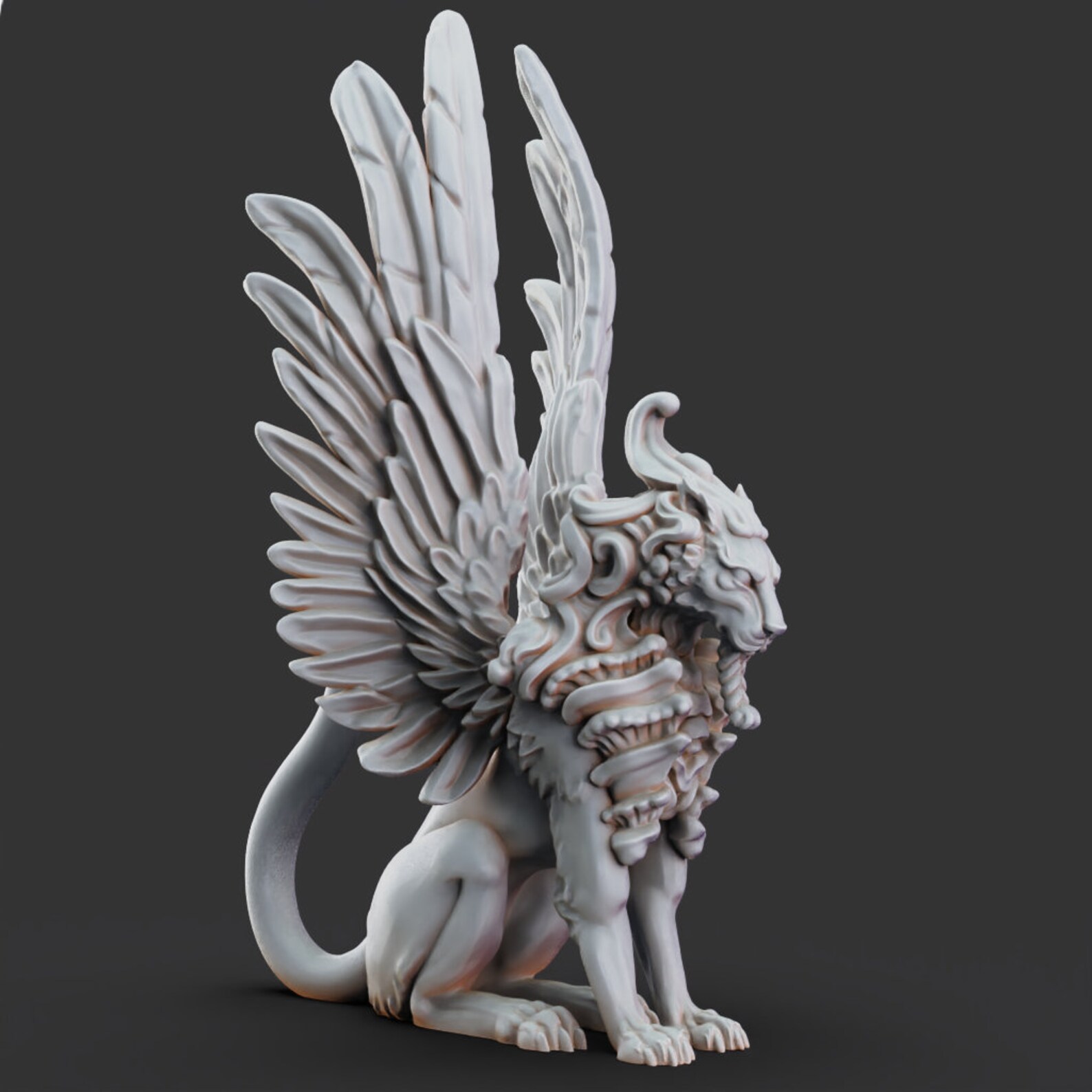 Androsphinx mau Model for Dungeons and Dragons - Etsy