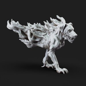Shadow Mastiff Miniatures for Dungeons and Dragons - Etsy