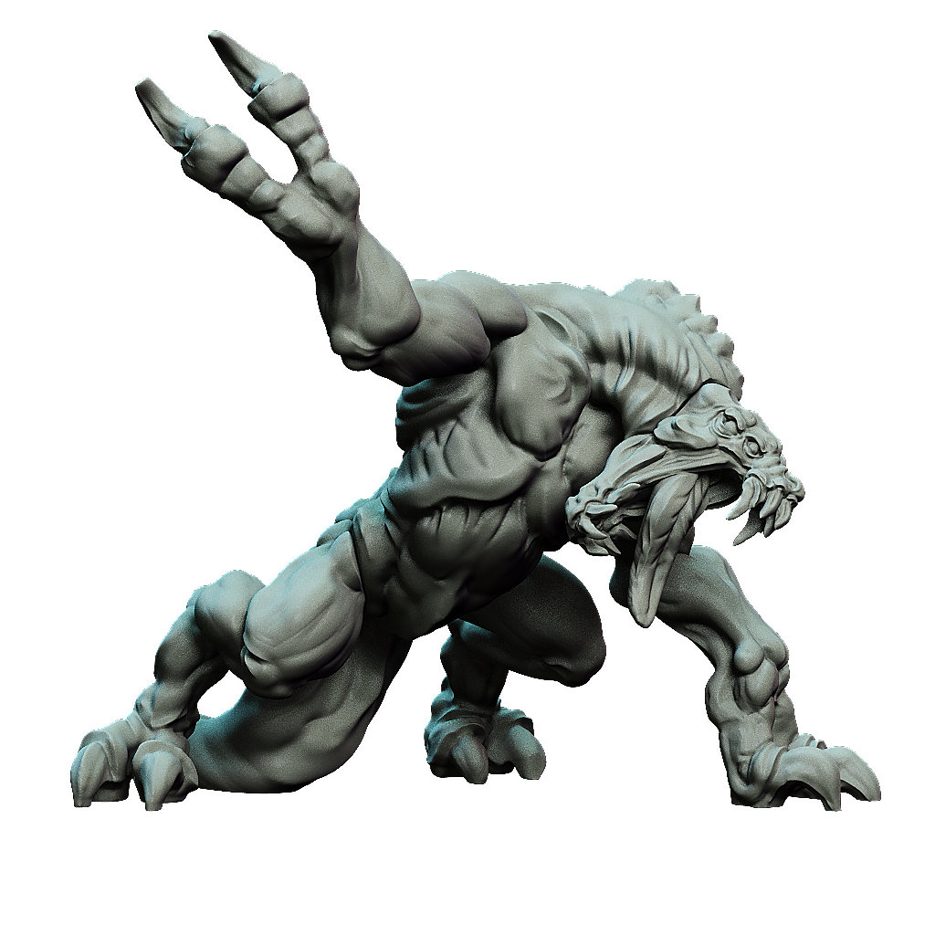 Abomination Beast Miniature for Dungeons and Dragons - Etsy