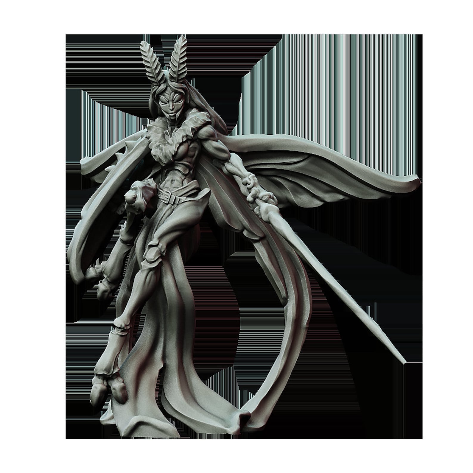 Moth Knight Miniature for Dungeons and Dragons - Etsy