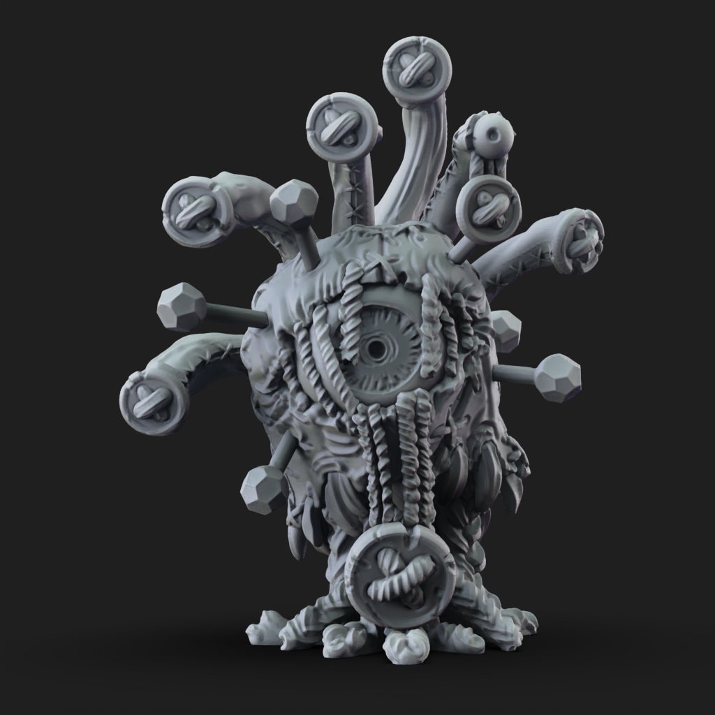 Ocular Abomination, Beholder Puppet for Dungeons and Dragons ...