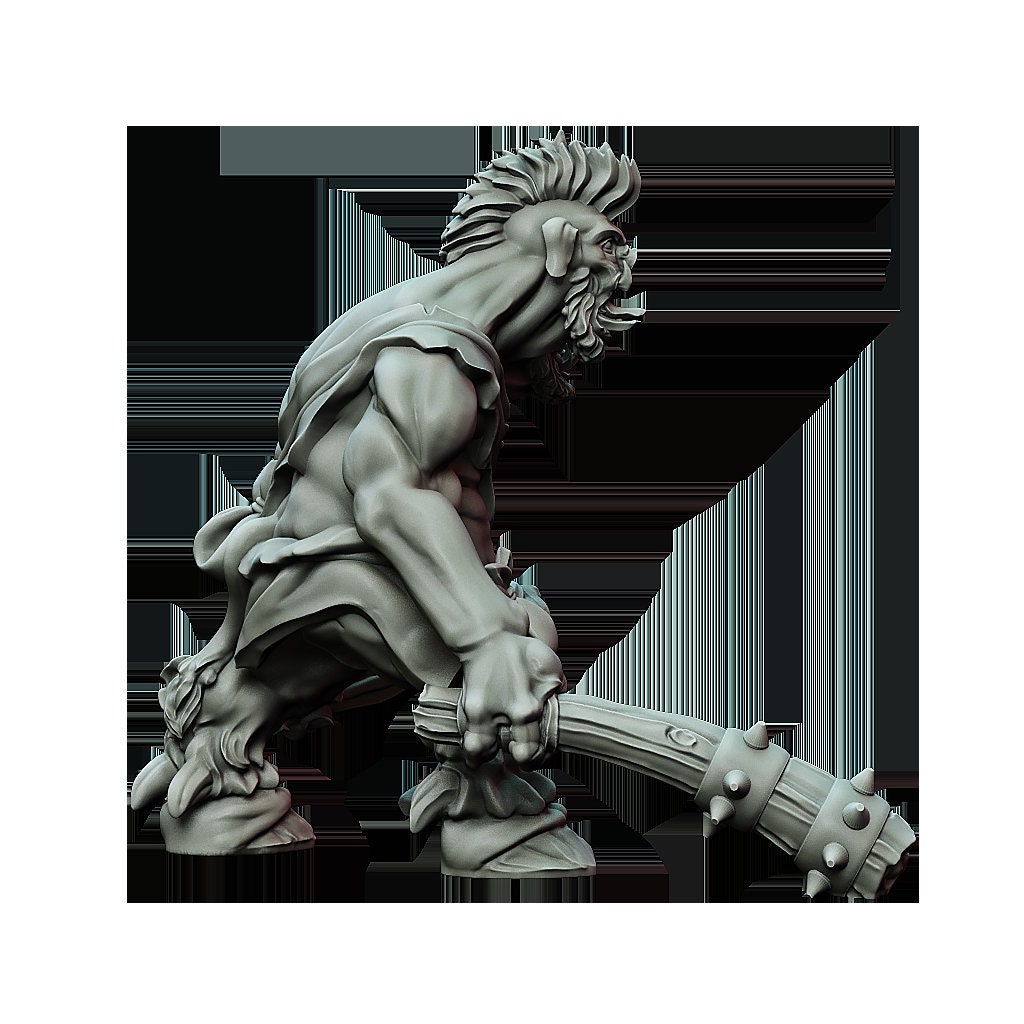 Ettin miniature for Dungeons and Dragons | Etsy