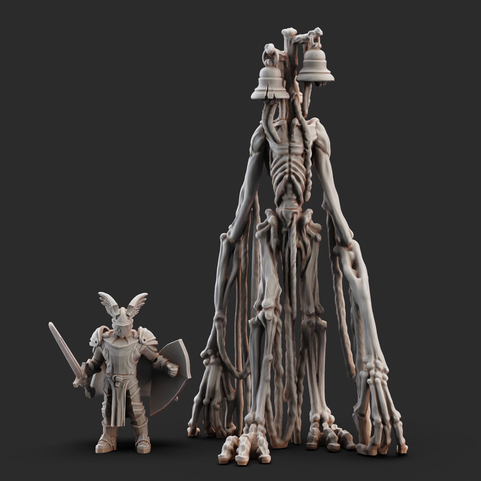 Bell Head Model for Dungeons and Dragons - Etsy