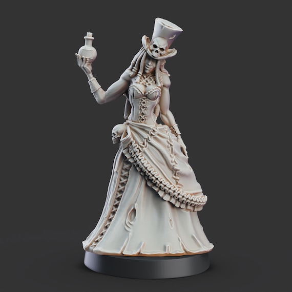 Voodoo Priestess Model for Dungeons and Dragons Pathfinder - Etsy