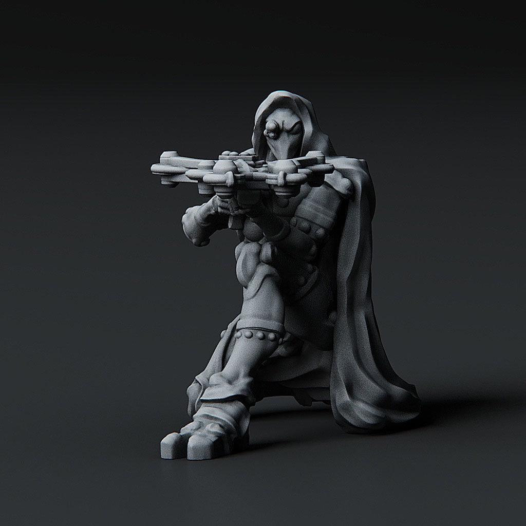 Warforged Hunter Miniature for Dungeons and Dragons - Etsy