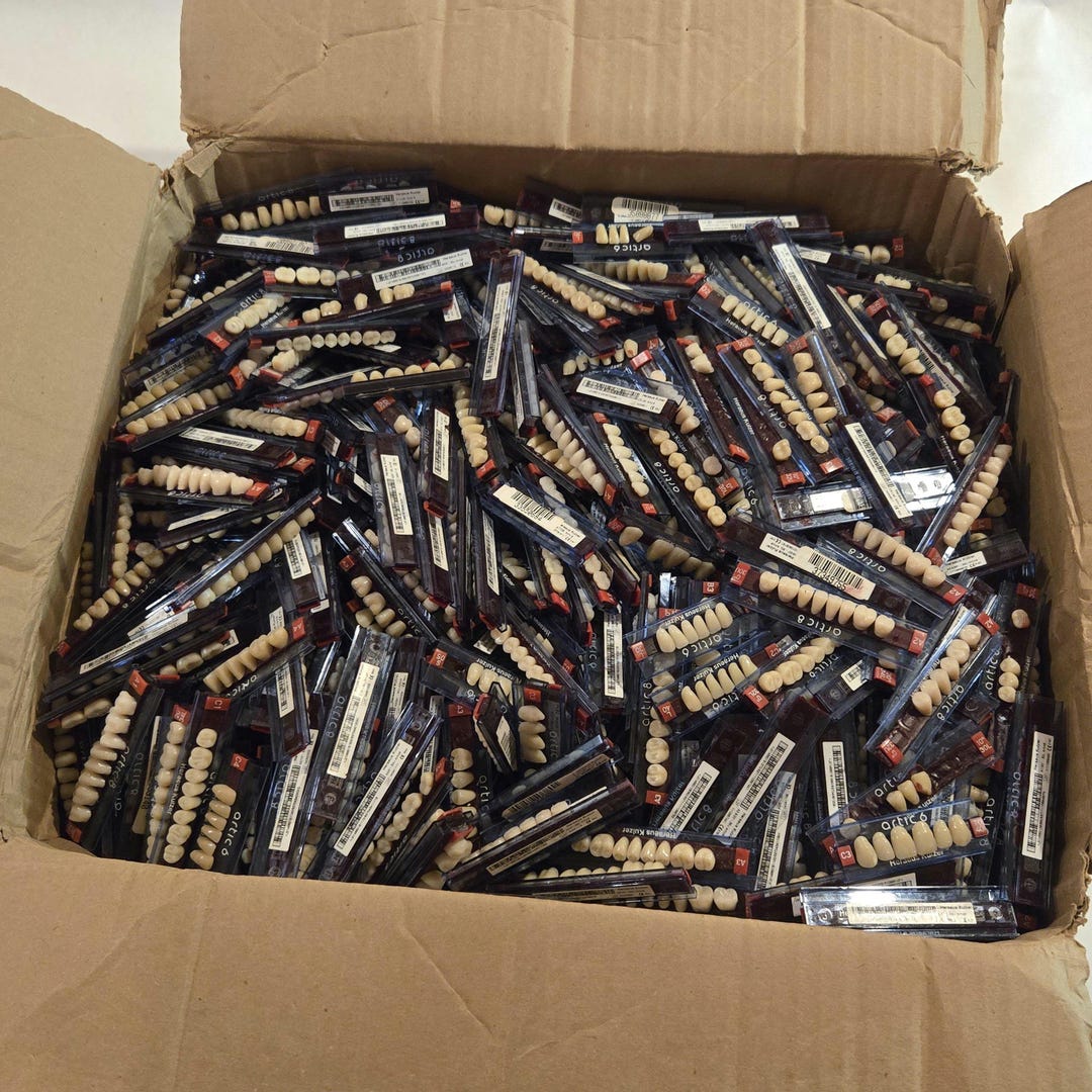 Denture Teeth Cards - Etsy