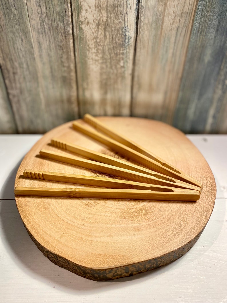 Bamboo Tweezers Sensory Tool Montessori Wooden Tools Extras for Sensory ...