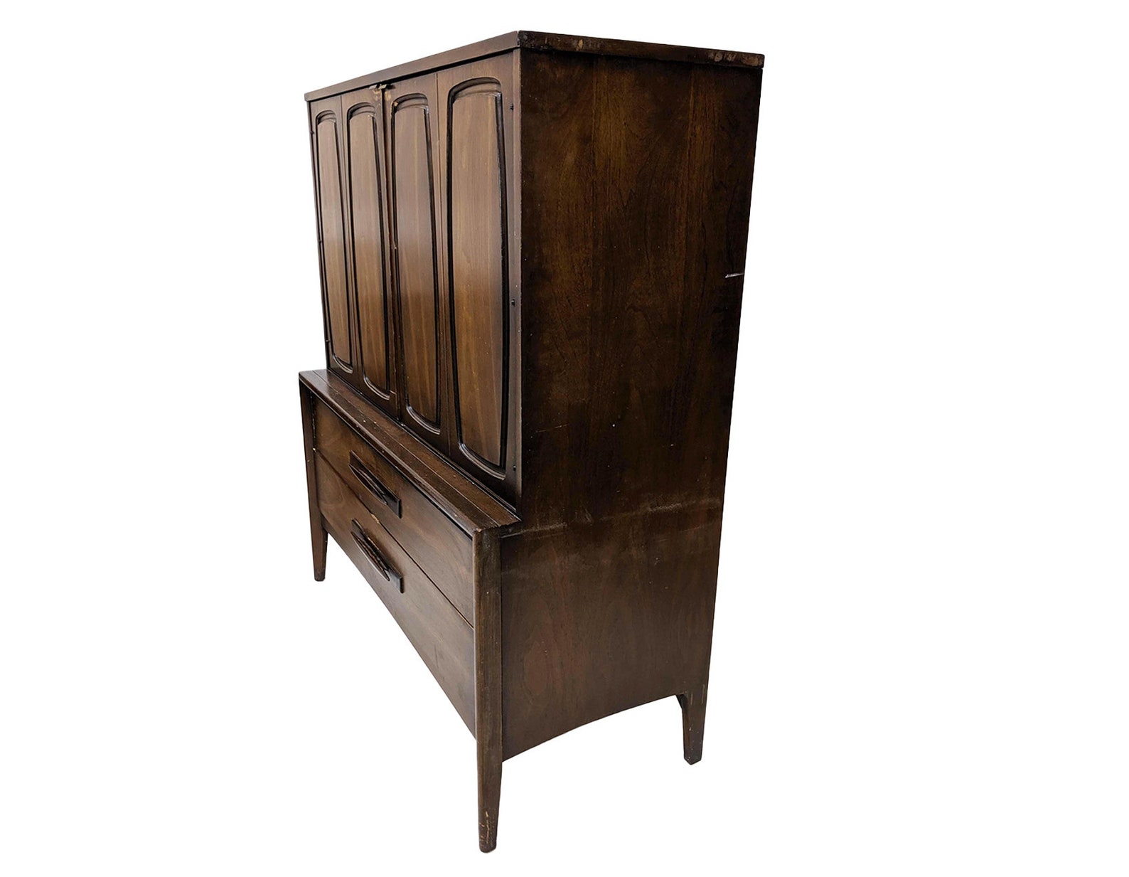 On Hold: Mid-century Walnut Gentlemen's Chest by Broyhill Emphasis ...