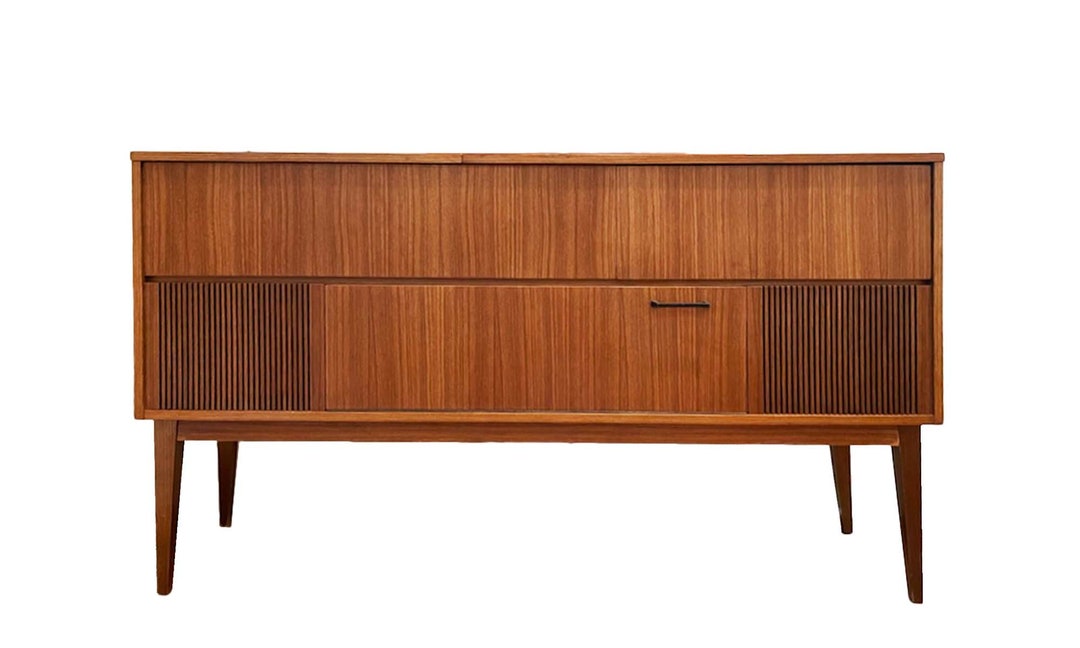 COMING SOON Mid Century Loewe Opta Stereo Console Record Player ...