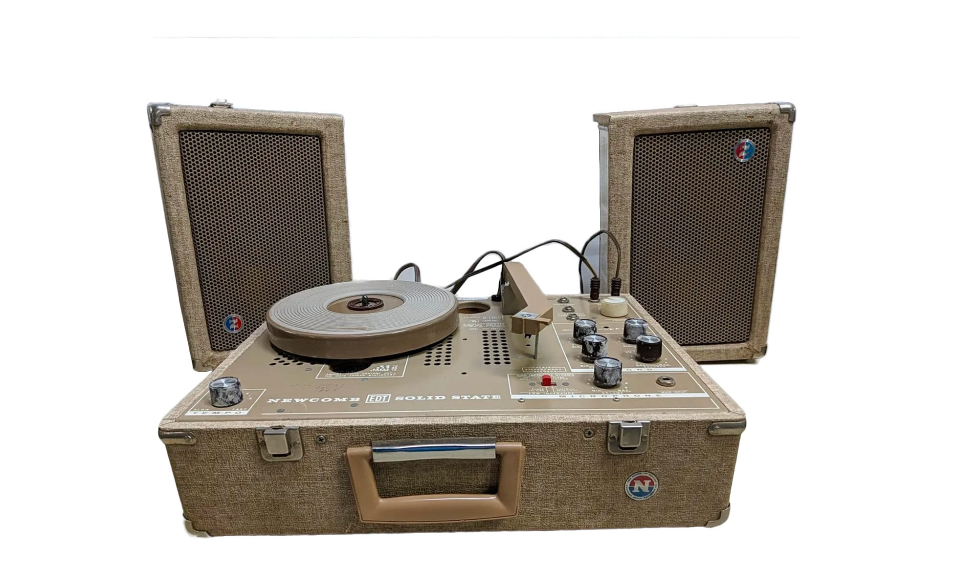 Newcomb Solid State Portable Record Player PS 123B - Etsy