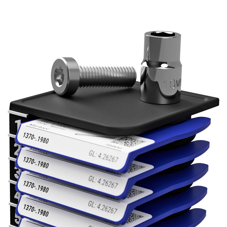 Tool Tag Tower BT30 / CNC / CNC Mill Organization / Lean Manufacturing ...