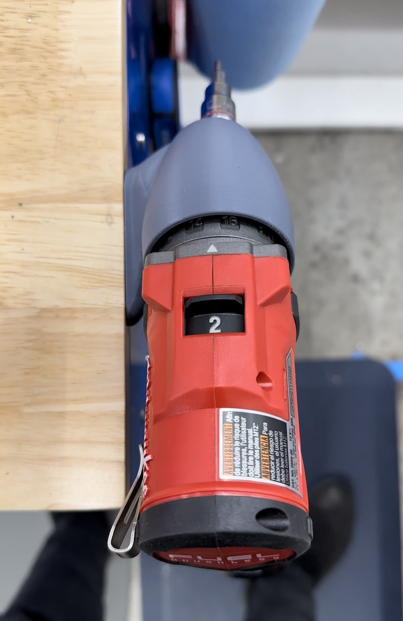 Milwaukee M12 Fuel Drill 3D Print Drill Holder Side Mount - Etsy