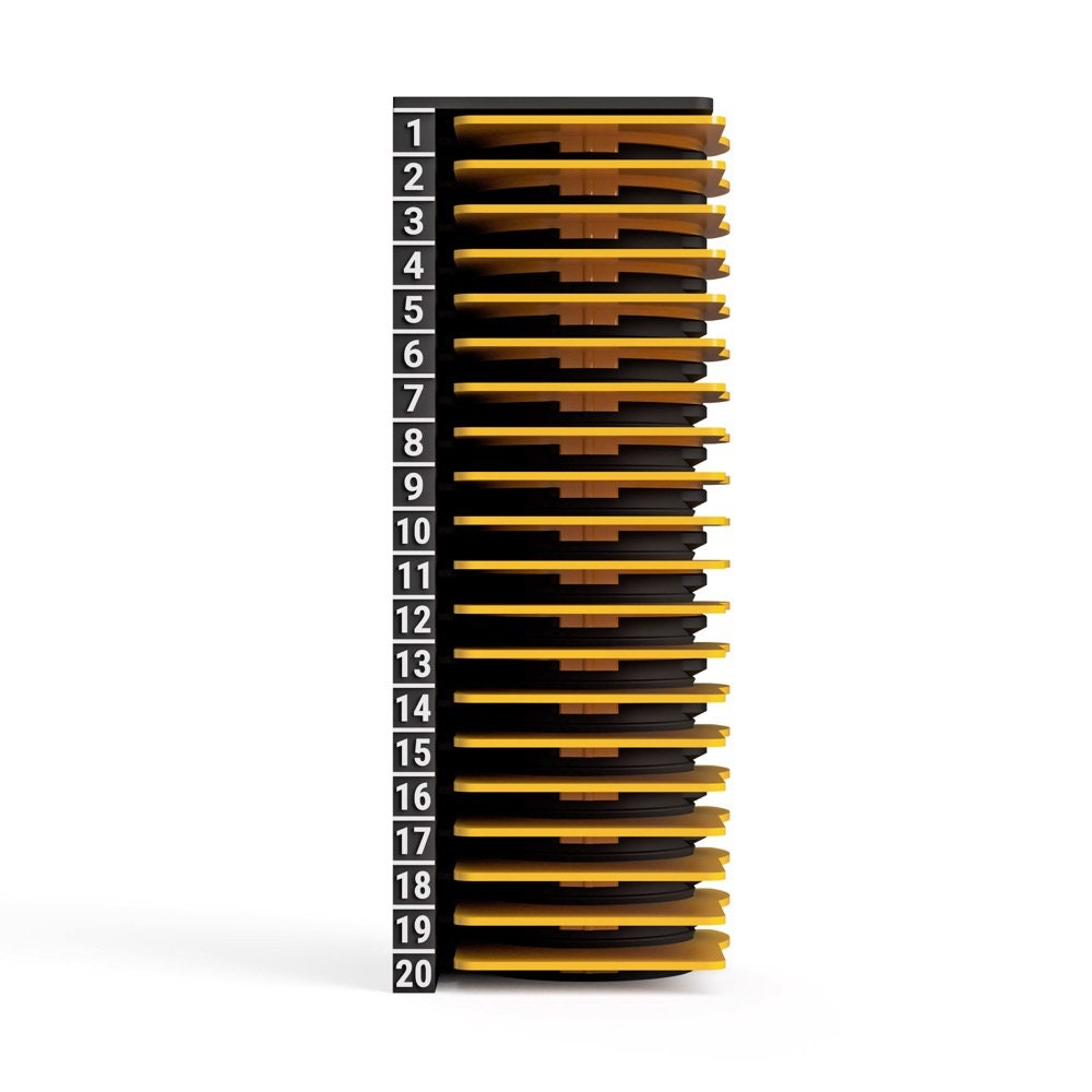 Tool Tag Tower CAT40 / CNC / CNC Mill Organization / Lean Manufacturing ...