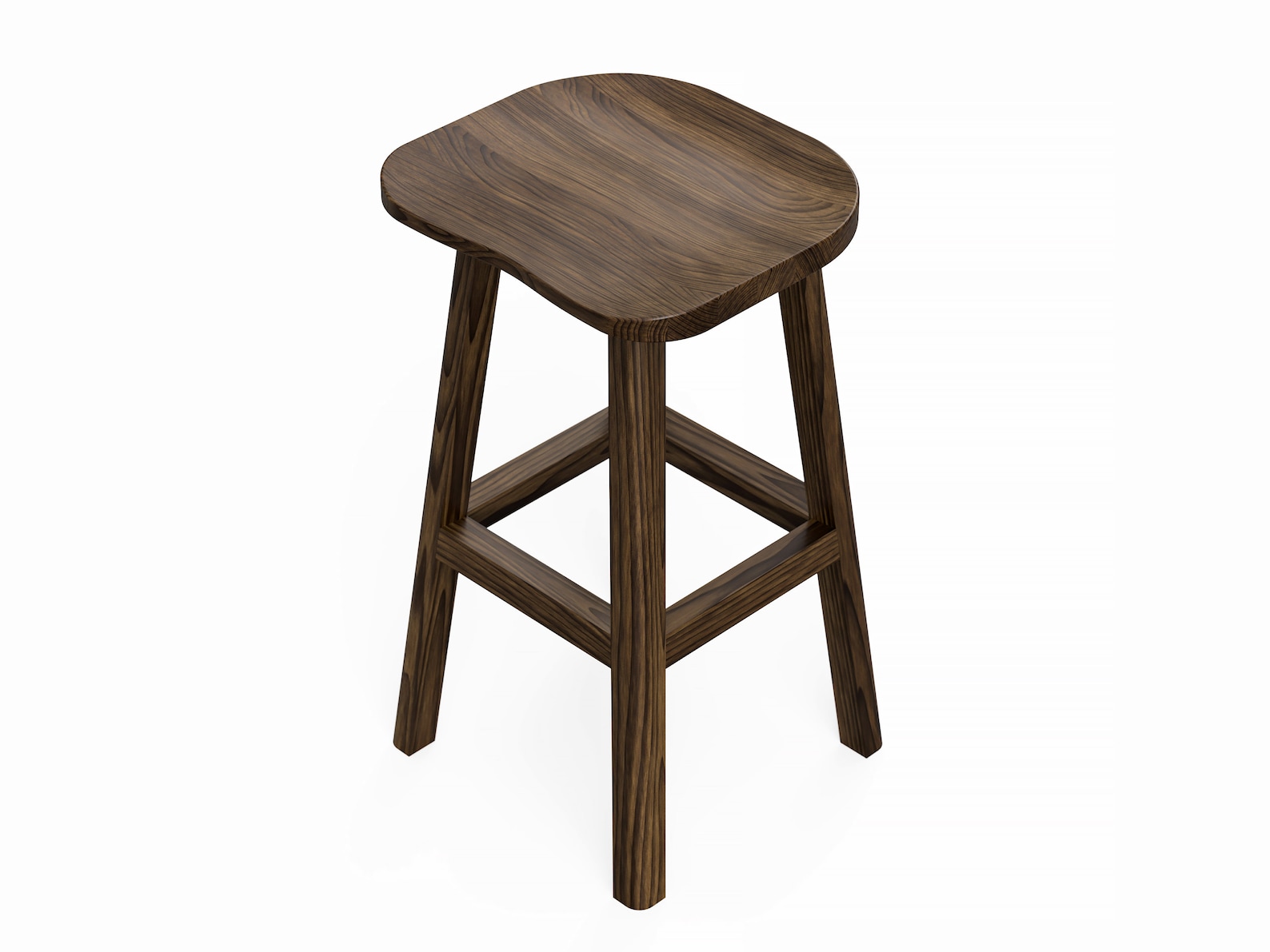 Bar Stool Flat Seat Digital Download CNC CAD Chair Seat CNC | Etsy