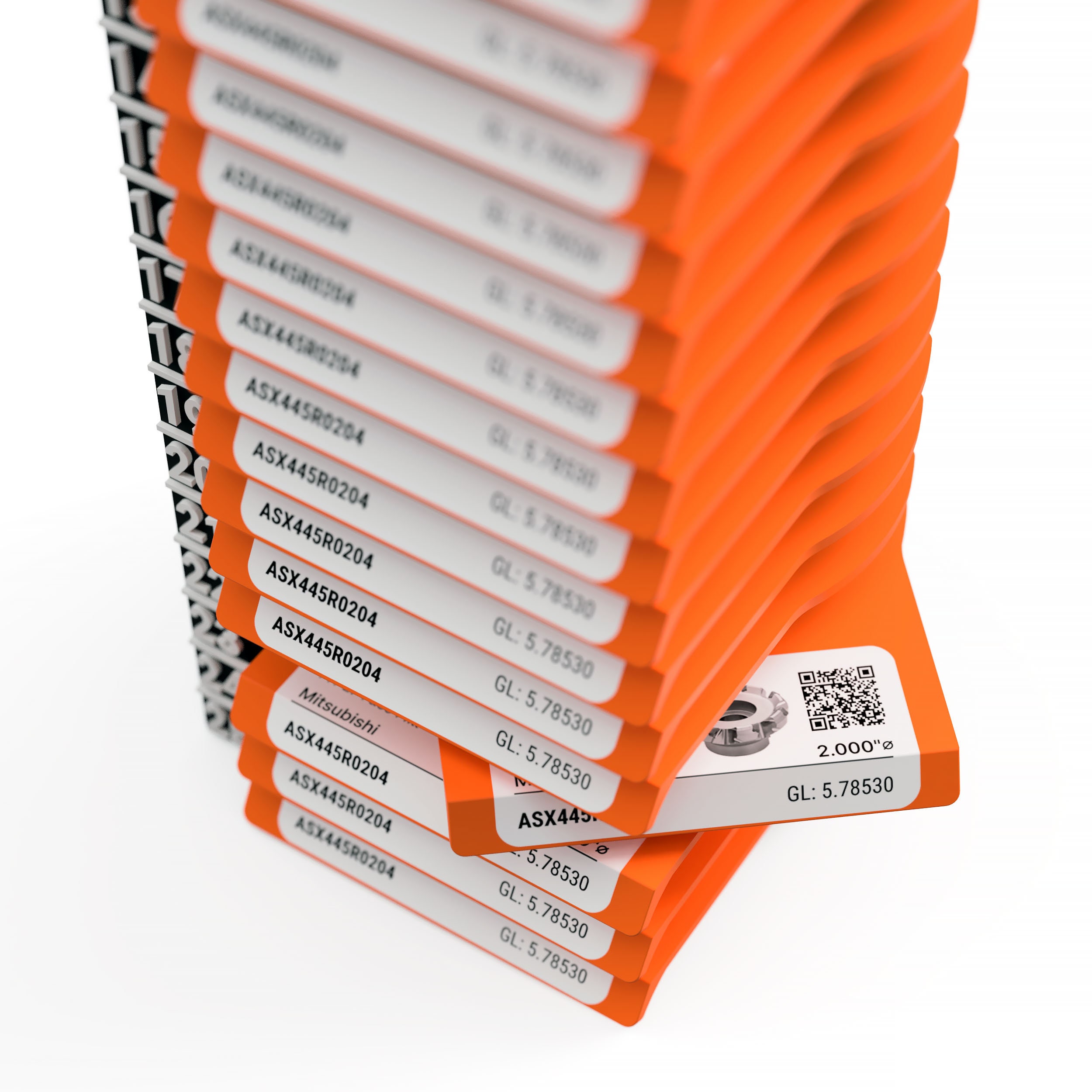 Tool Tag Tower CAT40 / CNC / CNC Mill Organization / Lean Manufacturing ...