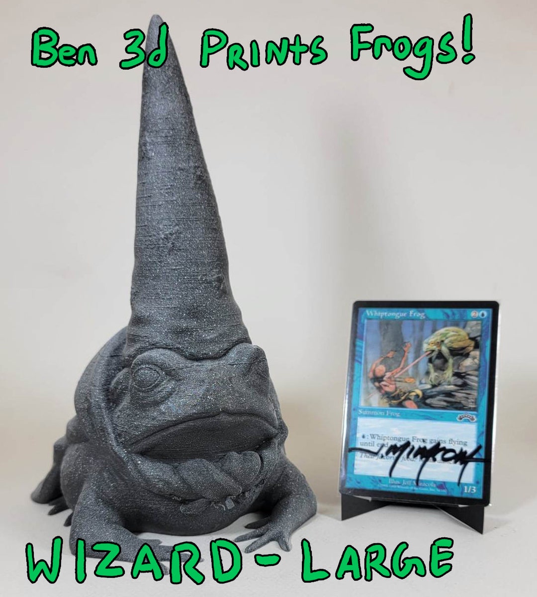 Wizard Toad - Large - Etsy