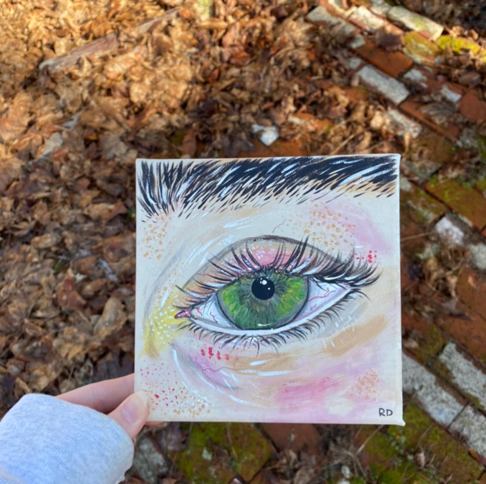 Realistic Eye Painting Wall Art/ Home Decor - Etsy