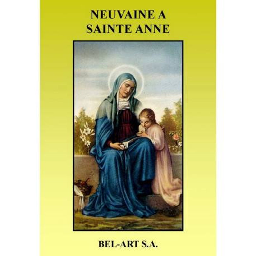 St. Anne Novena Booklet. Novena Booklet for Your Devotions, Prayer ...
