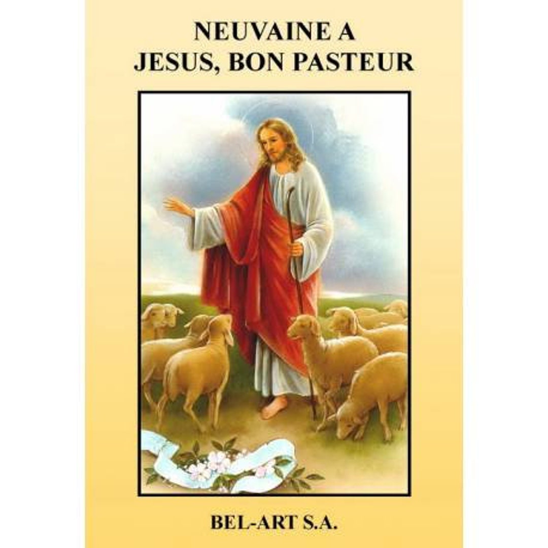 Novena Booklet Jesus Good Shepherd for Your Devotions, Prayer Booklet ...