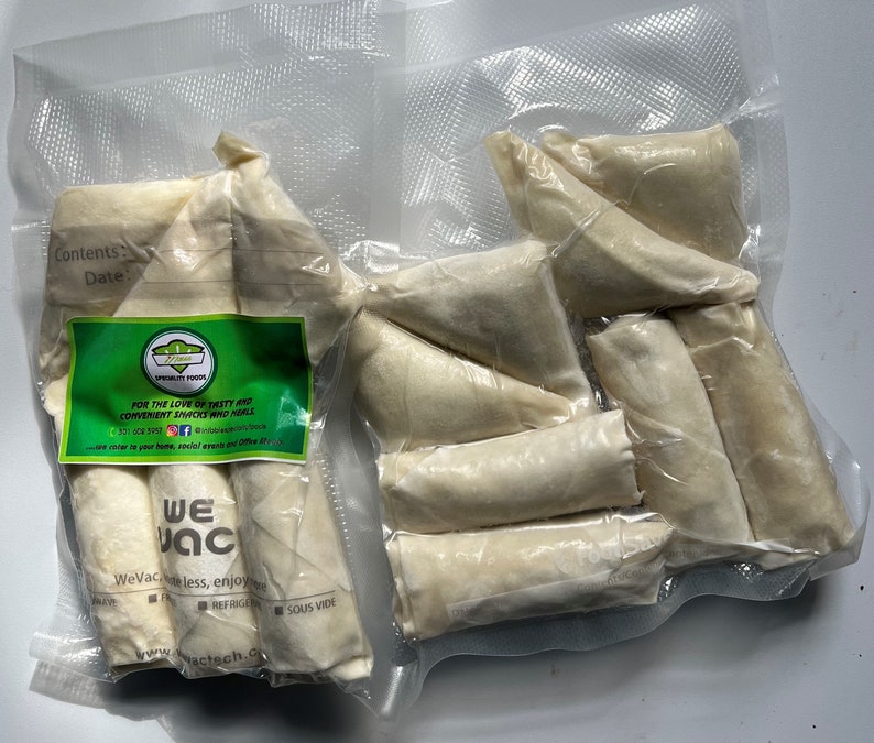 Frozen Spring Roll/samosa Mix Pack - Etsy