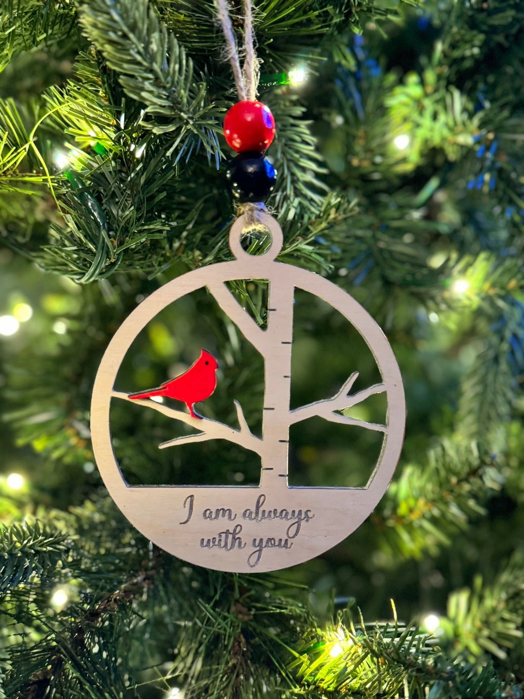 In Loving Memory Cardinal Memorial Ornament - Etsy