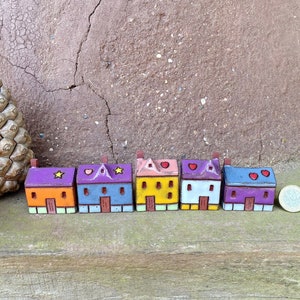 Tiny Ceramic House , Miniature House, British Houses, Cute Pottery ...