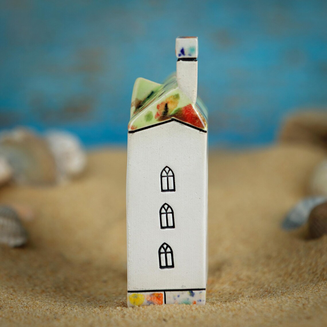 Christian Gift: Miniature Tiny House With 'my Fathers House Has Many ...