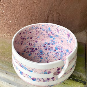 Unique Handcrafted Yarn Holder - Ceramic Yarn Bowl for Crafting - Etsy
