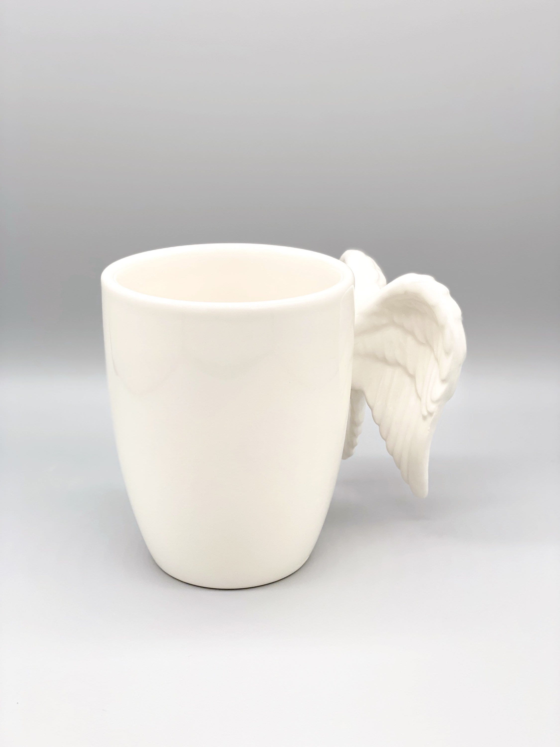 Silver Angel Wings Tea Mug Coffee Mug Decorated Mug - Etsy UK