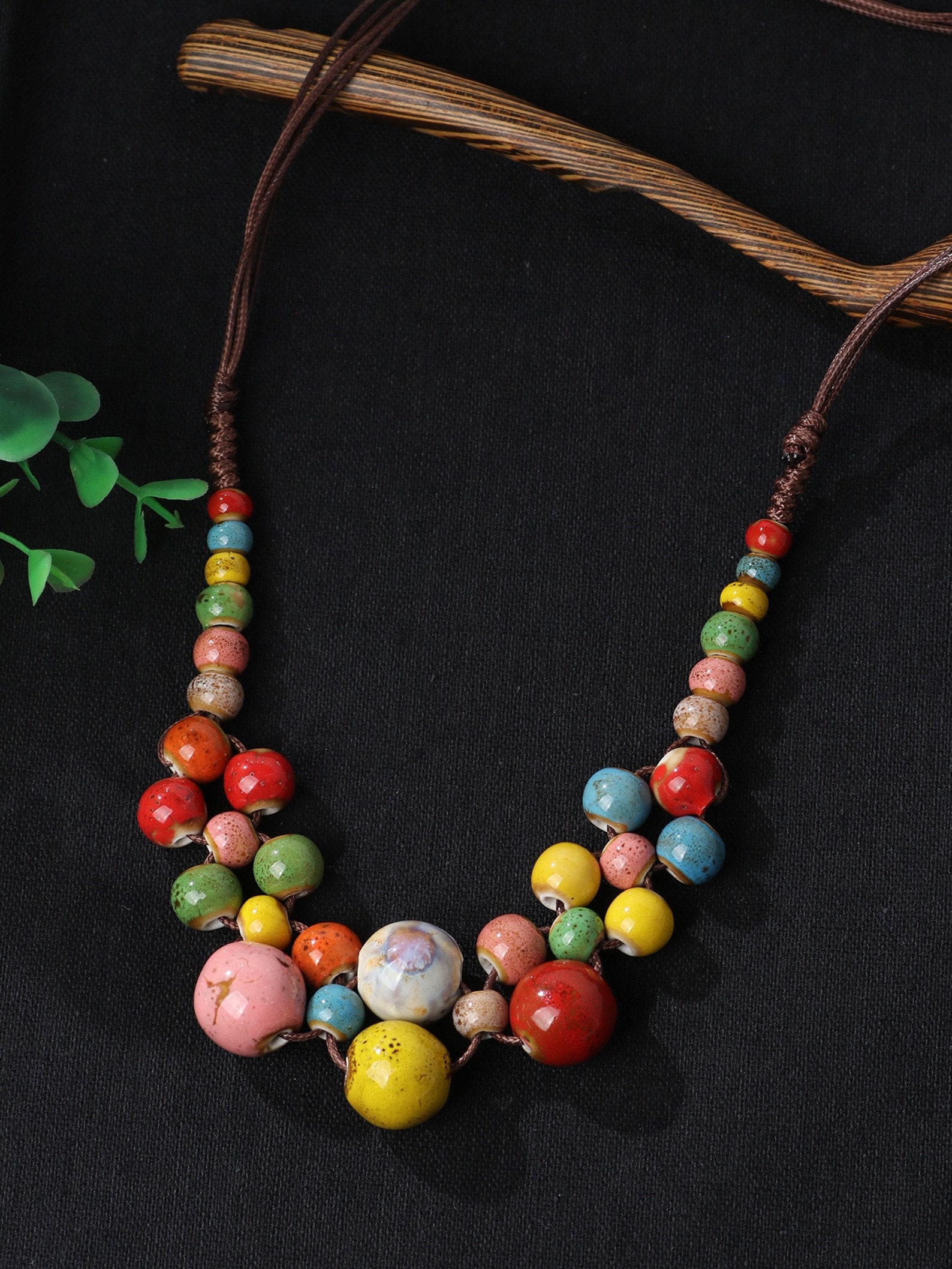 Porcelain Necklace Handmade Ceramic Jewelry Christmas - Etsy