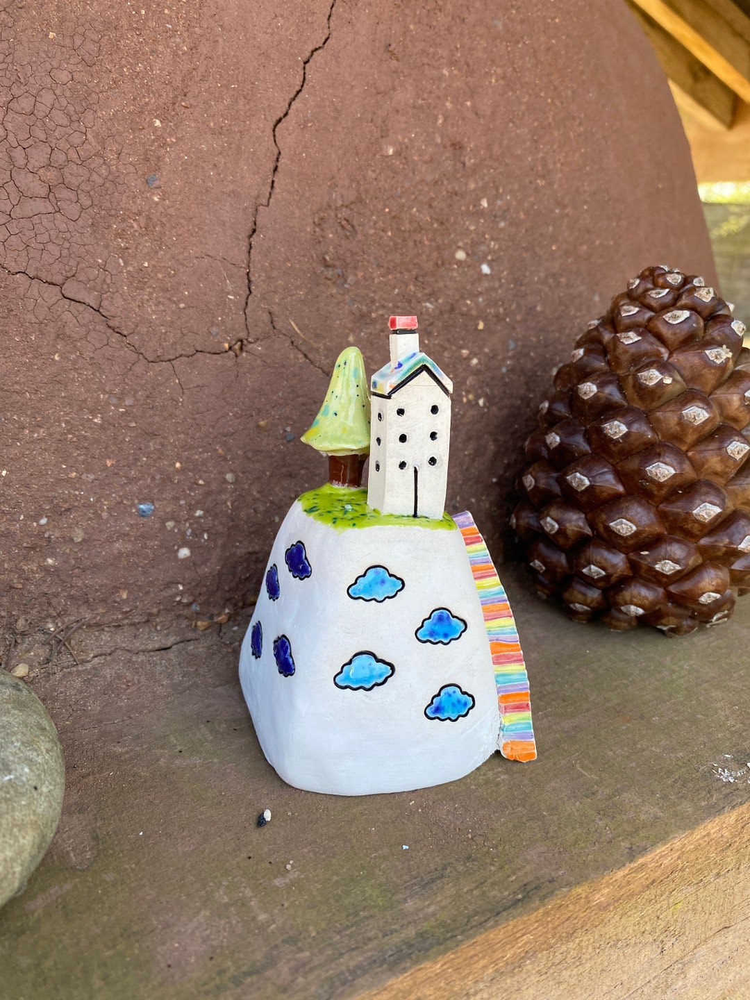 Tiny Lighthouse, Handmade Lighthouse, Miniature , British Lighthouse ...