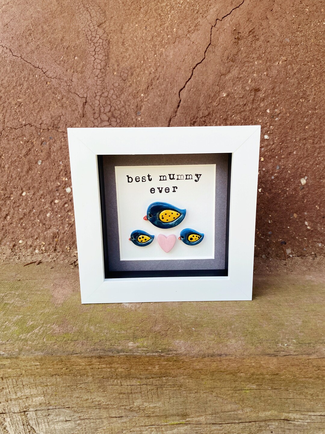 Best Mummy Ever, Ceramic Wall Hanging Table Top Decoration,ready to ...