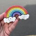 Rainbow Magnet, Large Rainbow Magnet, LGBTQ+ Gift - Etsy