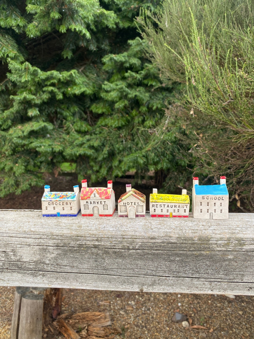 Tiny Ceramic House , Miniature House, British Houses, Cute Pottery ...