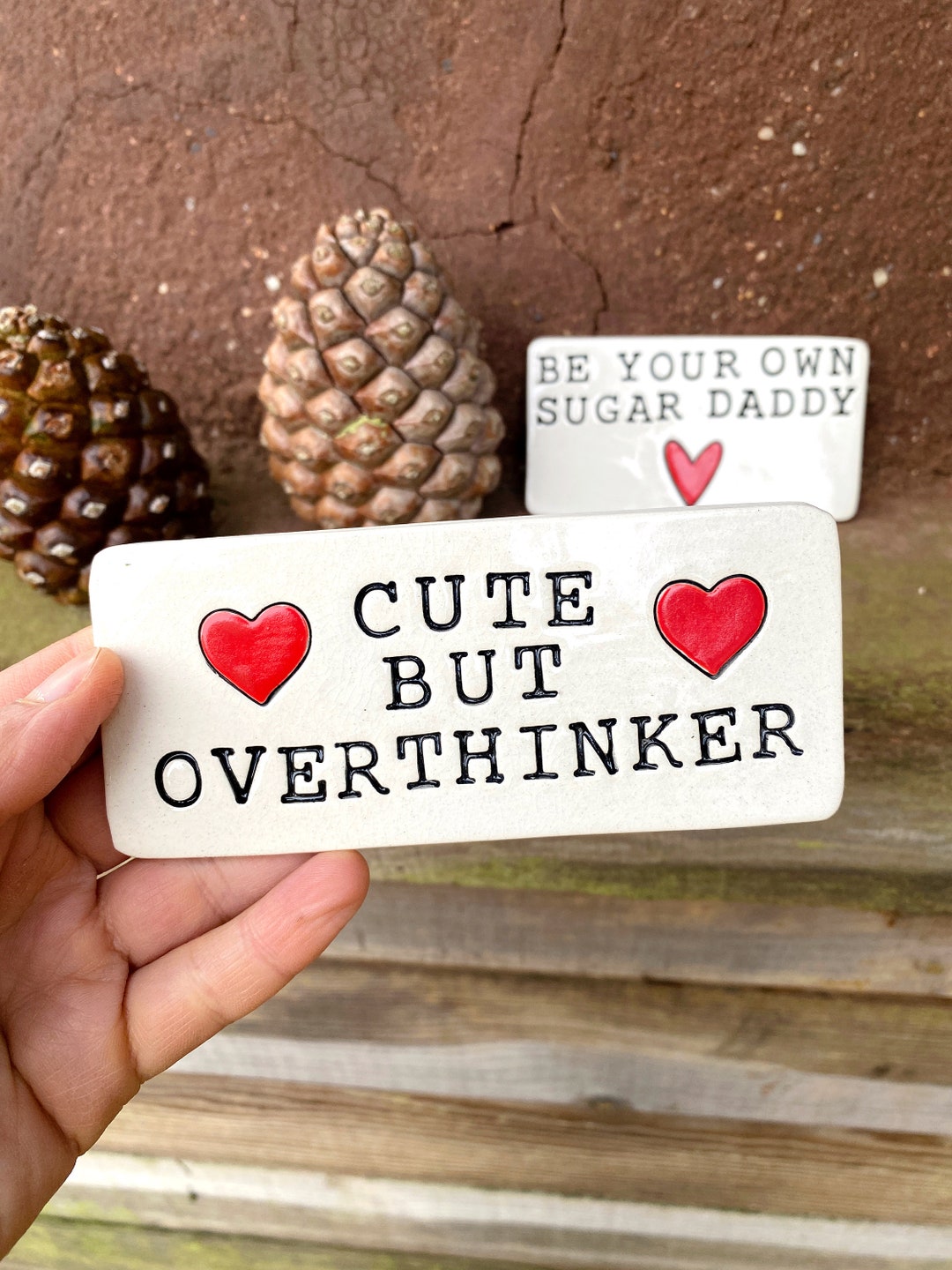 Handmade Large Size Magnet, Sugar Daddy, Overthinkers Gift - Etsy