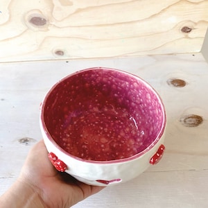 Artisan Ceramic Yarn Bowl - Handmade Pottery for Knitters and ...