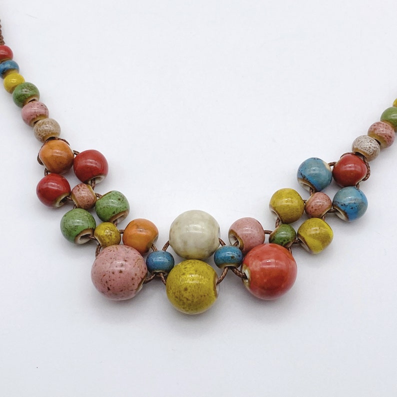 Porcelain Necklace Handmade Ceramic Jewelry Christmas - Etsy