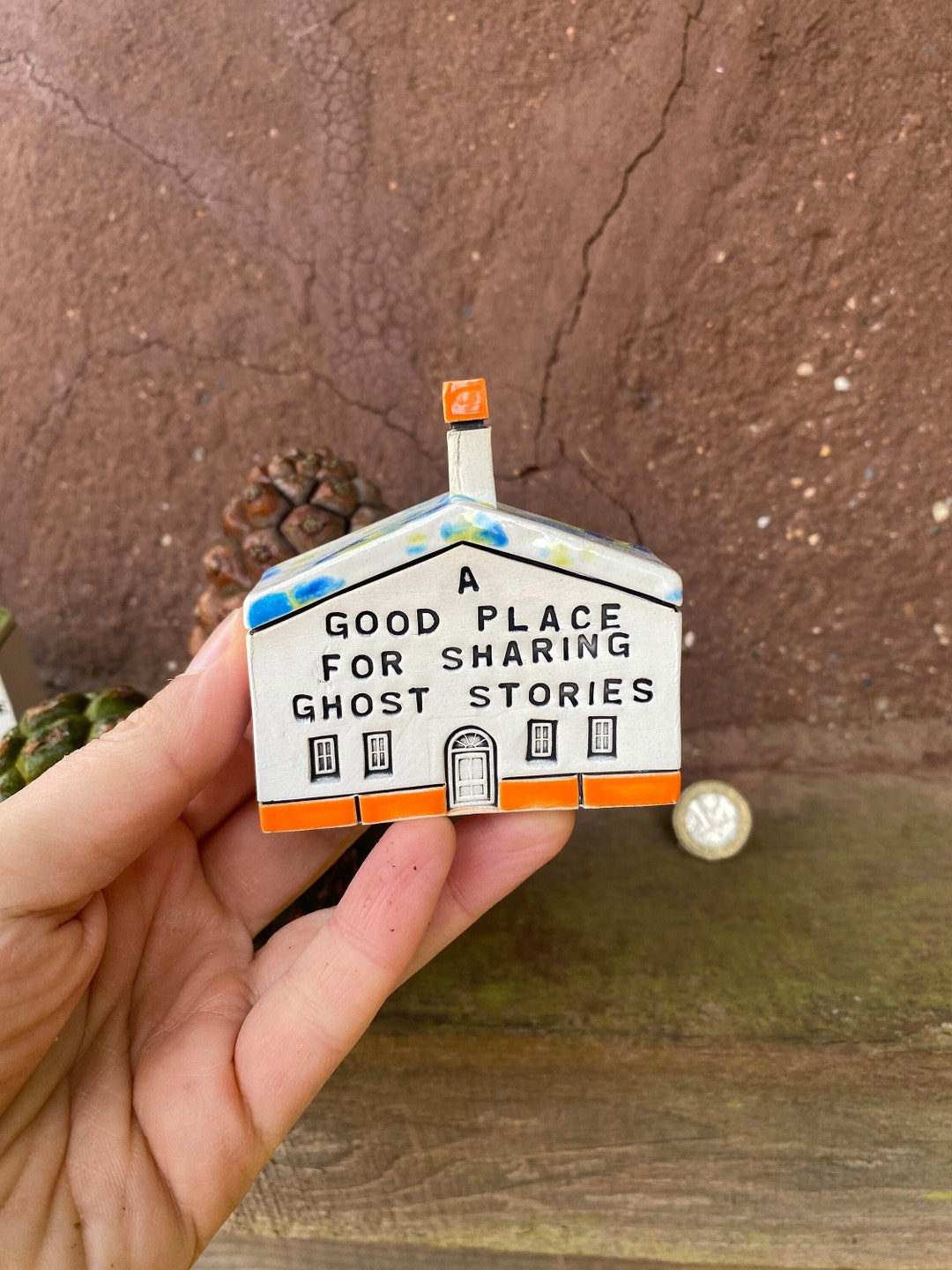 Charming Ghost Story Tiny Houses Perfect Gift for Friends and Her ...